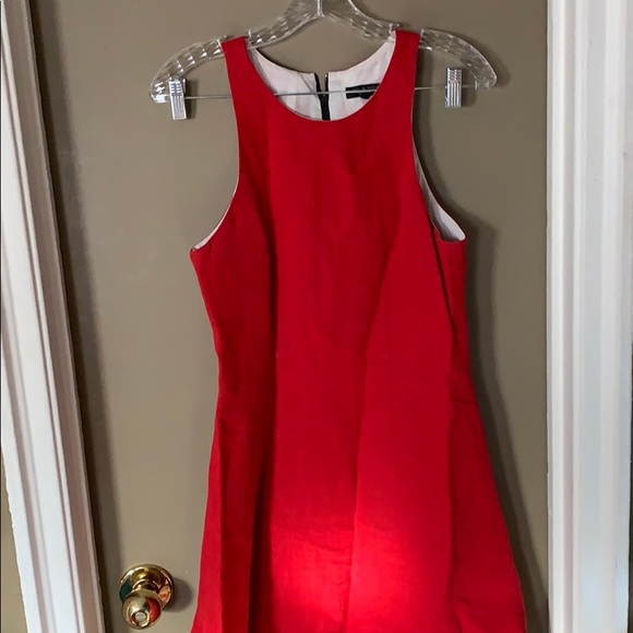 rag & bone | Dresses | Rag Bone Red Ribbed Dress | Poshmark